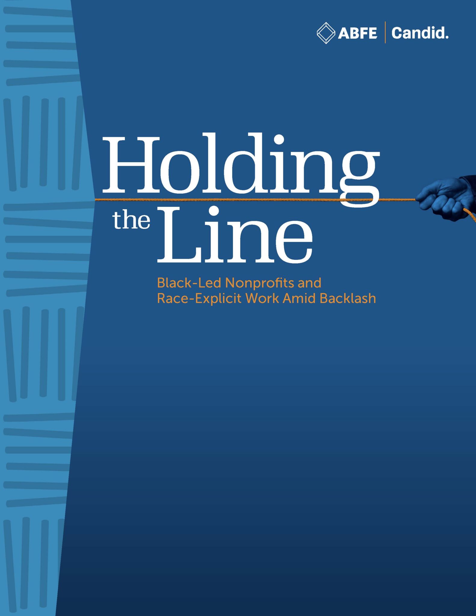 AFBE & Candid. Holding The Line: Black-Led Nonprofits and Race-Explicit ...
